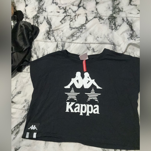 Kappa | Tops | Kappa Large Cropped Muscle Tee Only Worn Once Great ...